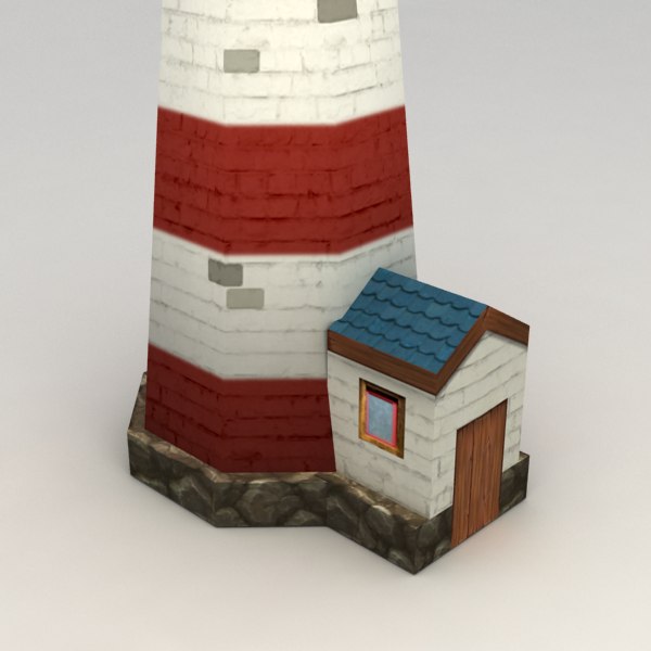 light lighthouse 3d model