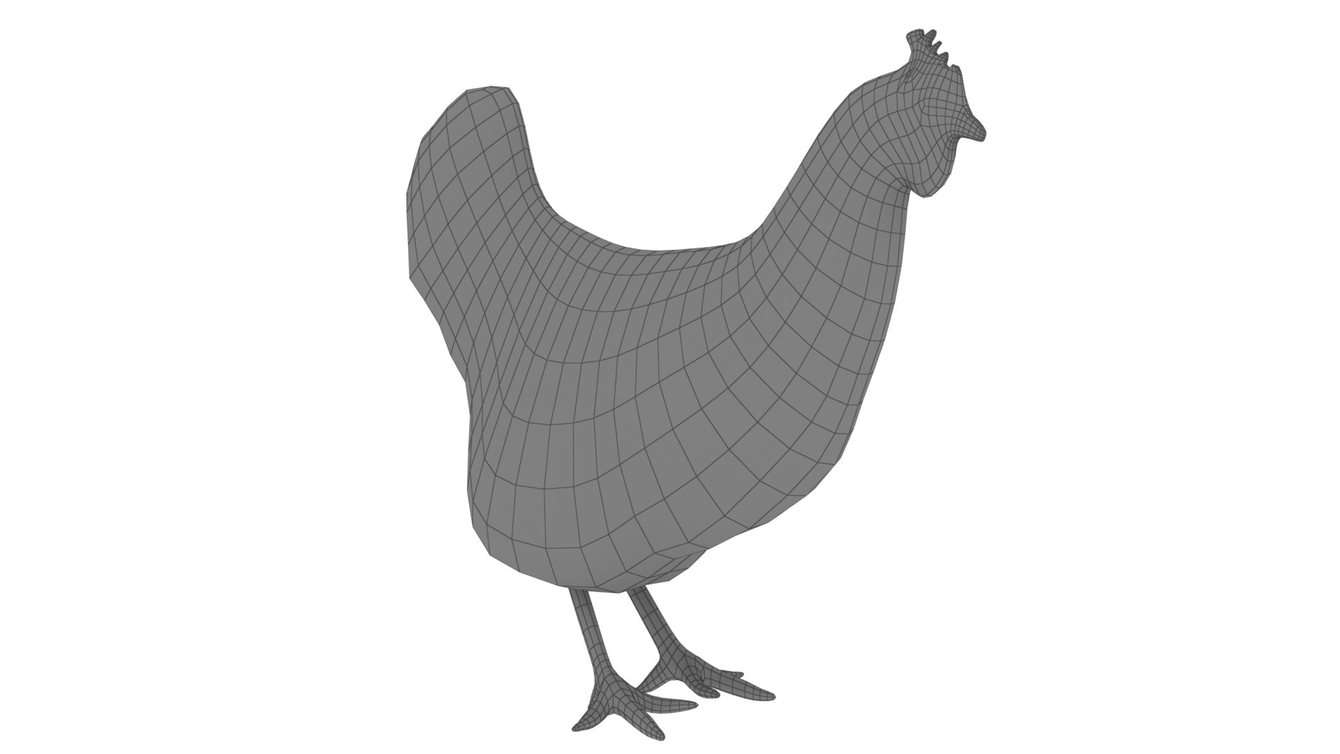 Chicken Chick 3D Model - TurboSquid 1658939