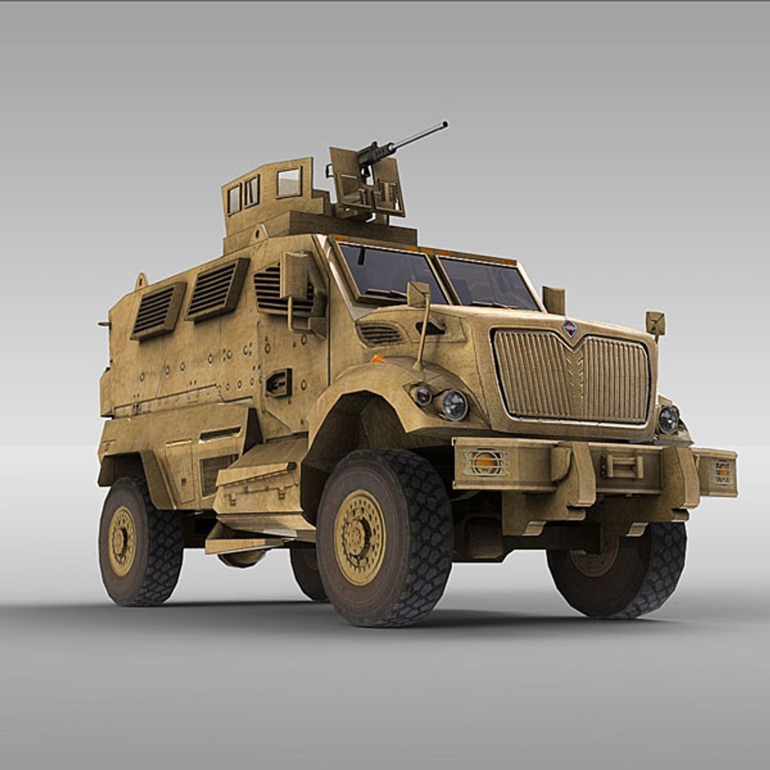 3d Model Maxxpro Military Ambush