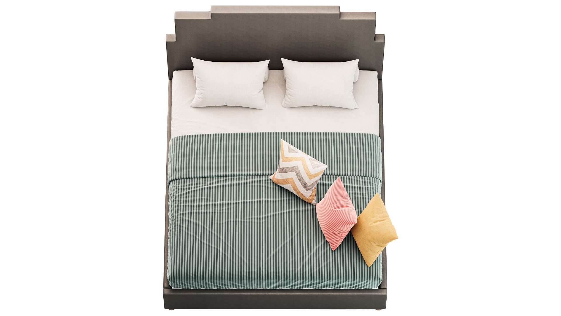 3D Paxton Gray Linen Model - TurboSquid 2371376