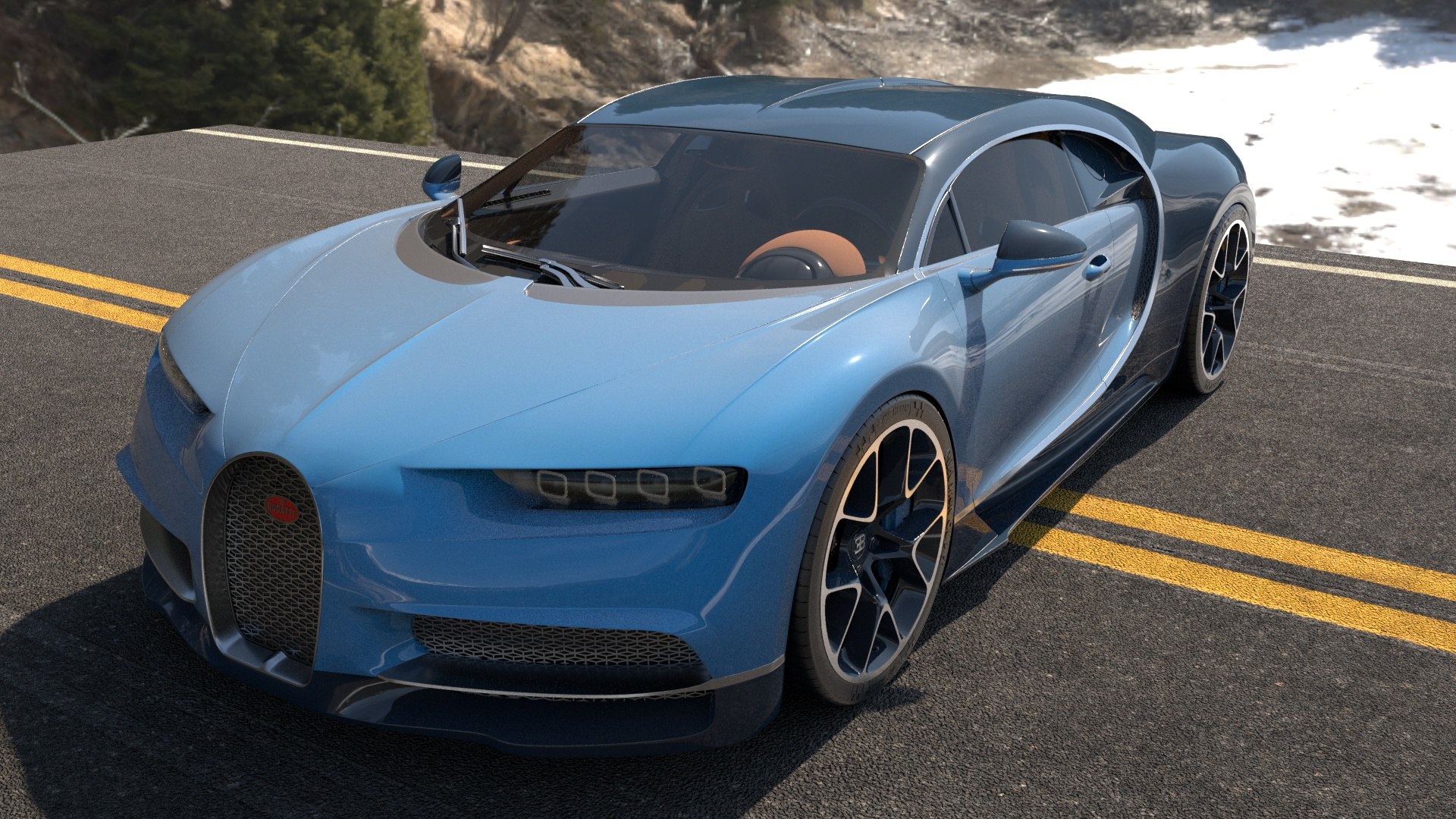 Bugatti Chiron -Rigged- Render Ready-unreal-vray-redshift 3D Model ...