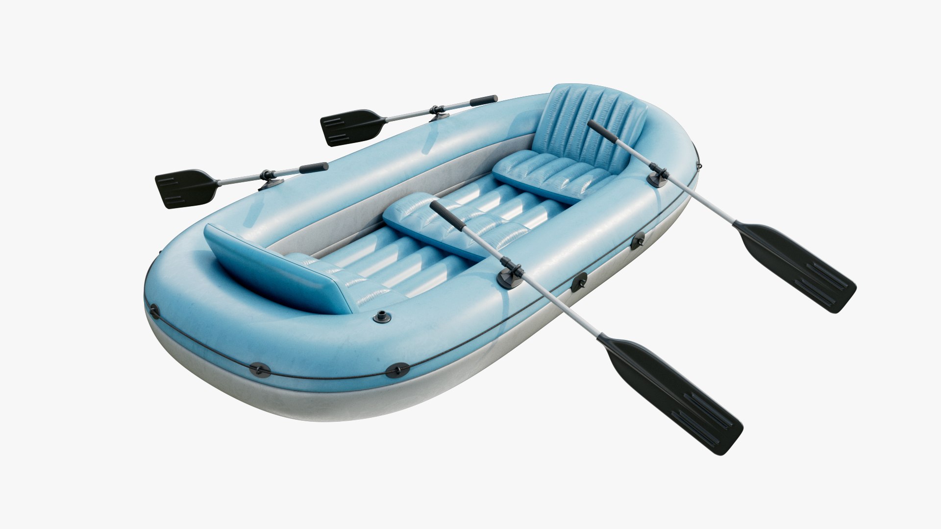 3D Model Inflatable Excursion Boat - TurboSquid 2268639