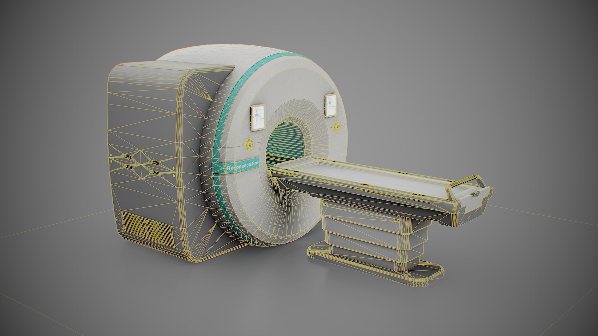 3D Model MRI Scanner MRT - TurboSquid 2512205