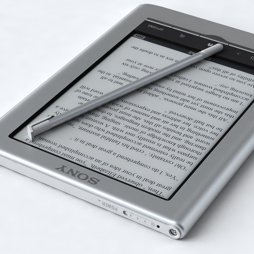 Sony Reader Prs 3d Model
