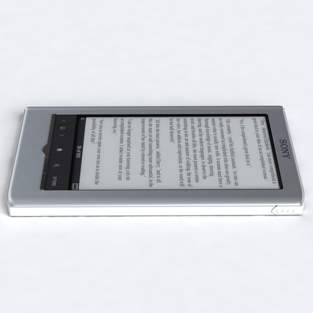 Sony Reader Prs 3d Model
