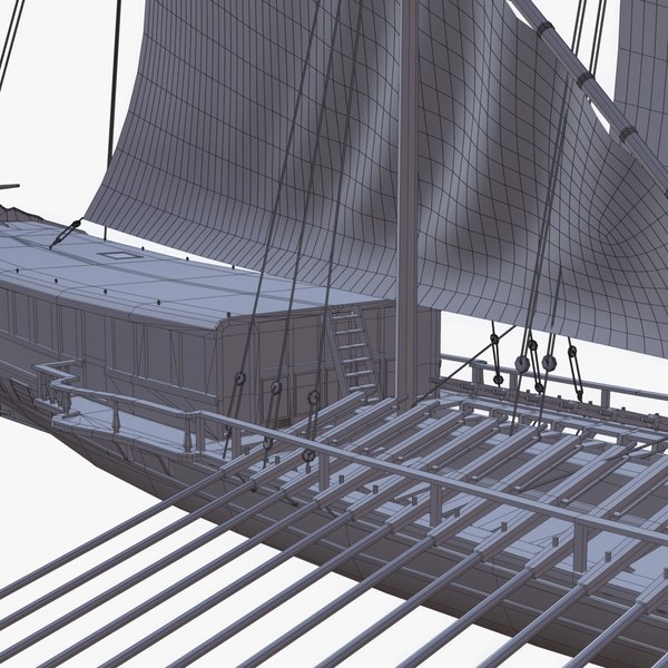 3d model haller sails
