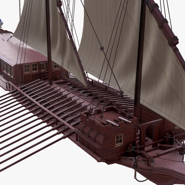 3d model haller sails