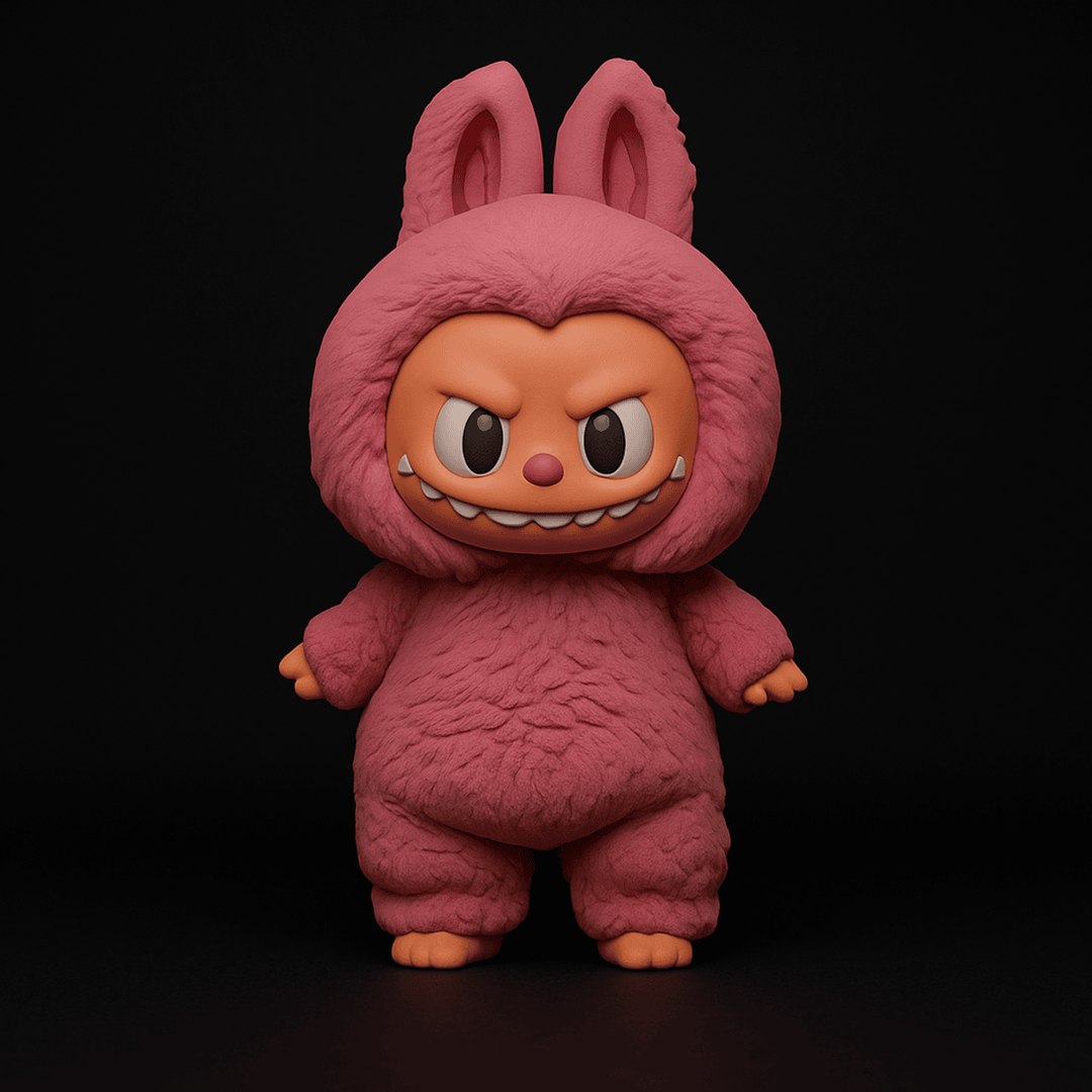 Pink Labubu 3D Model Stylized Collectible Toy 3D - TurboSquid 2426671