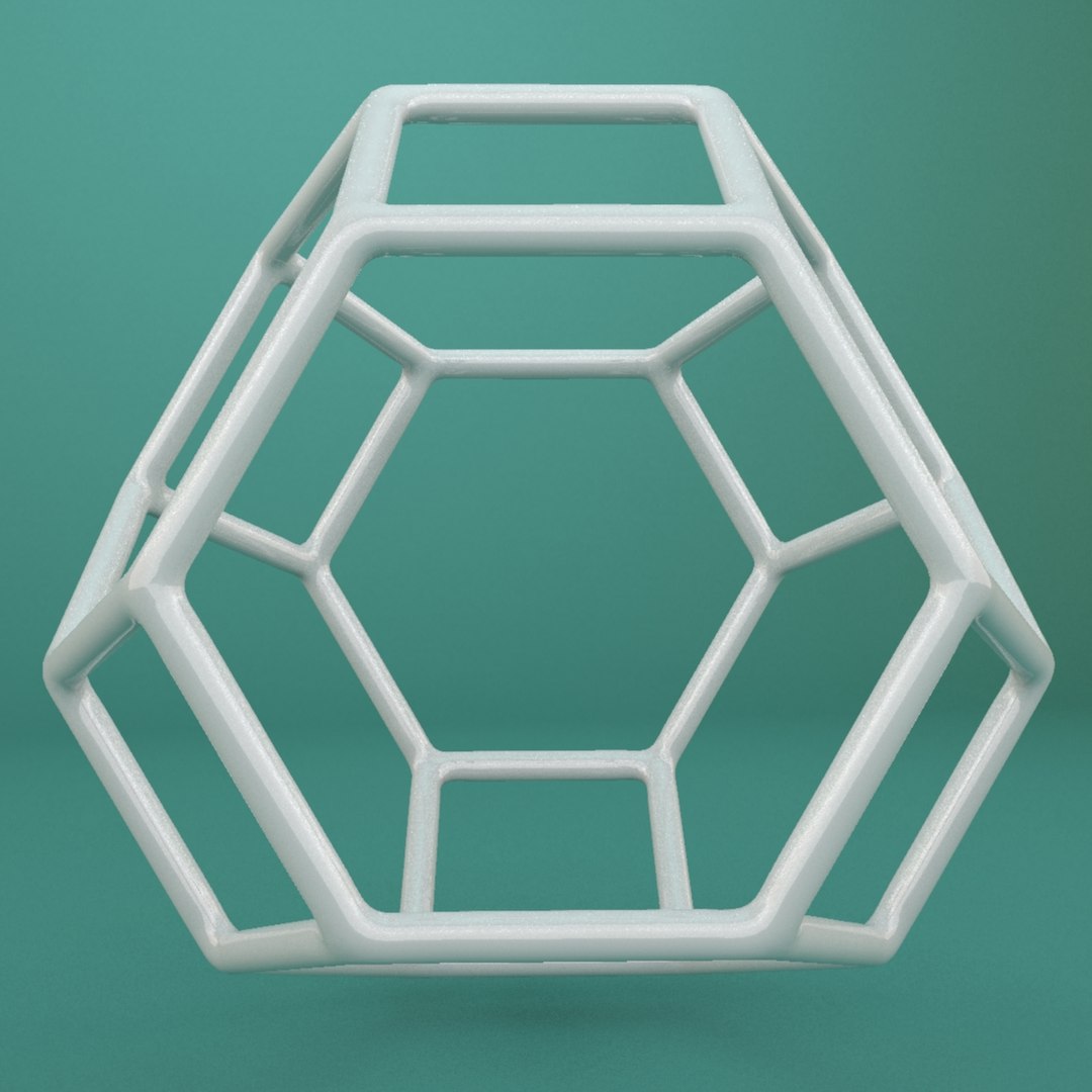 3d Model Geometric Shape