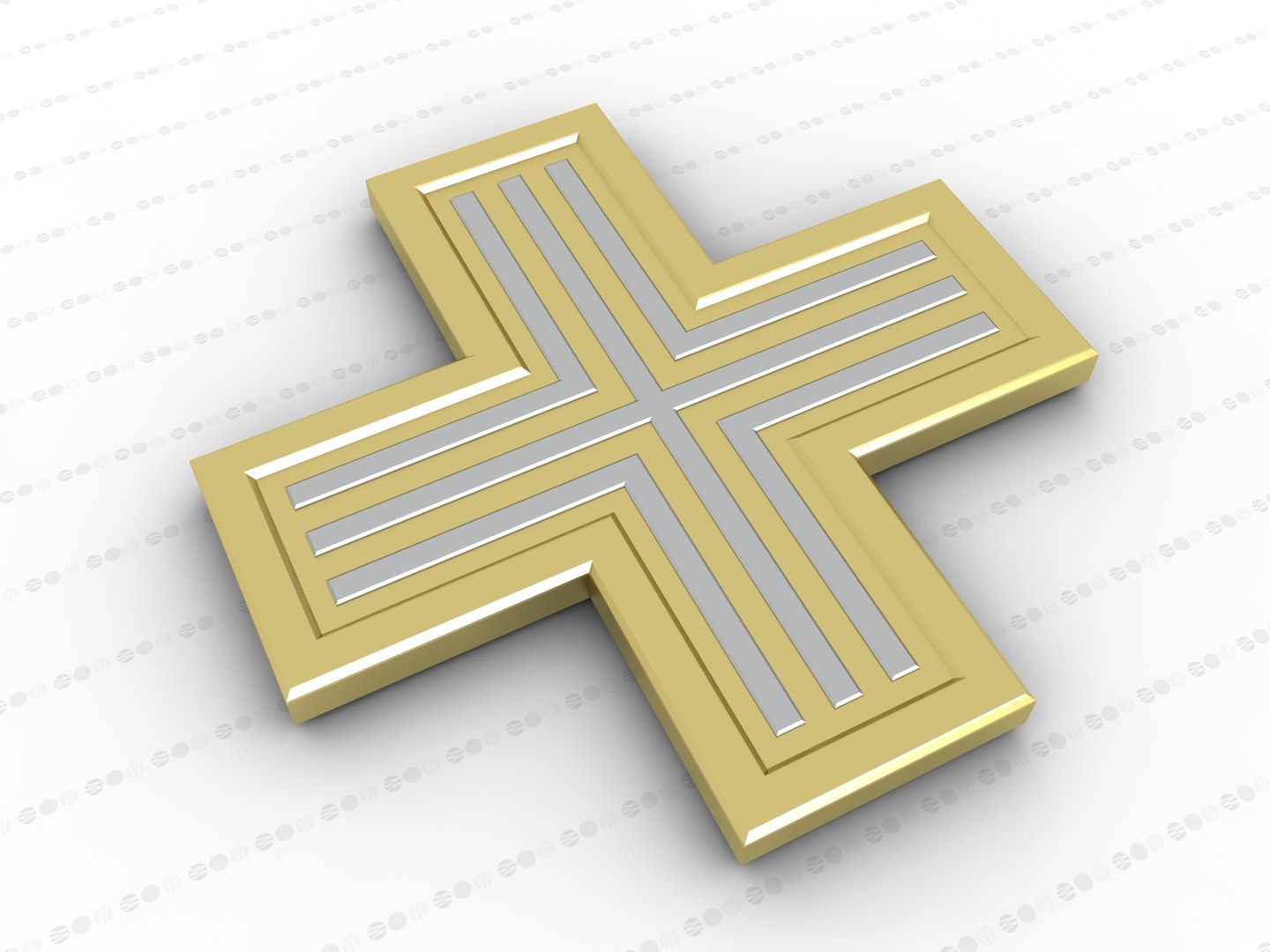 3D Cross Model - TurboSquid 1474384