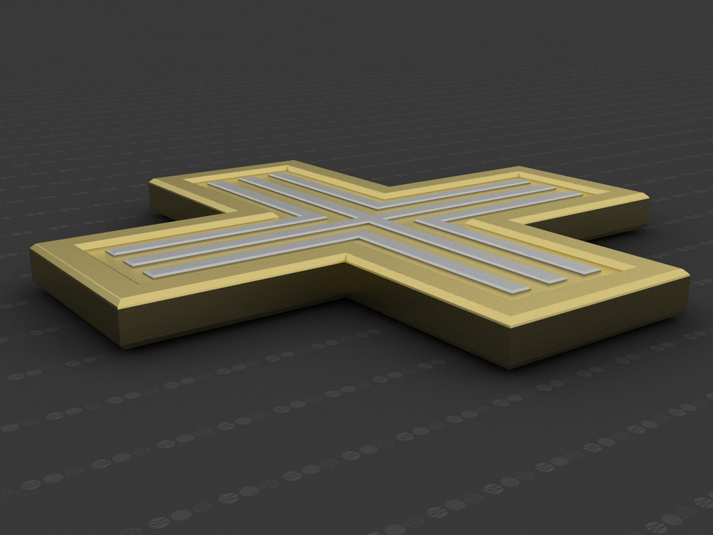 3D Cross Model - TurboSquid 1474384