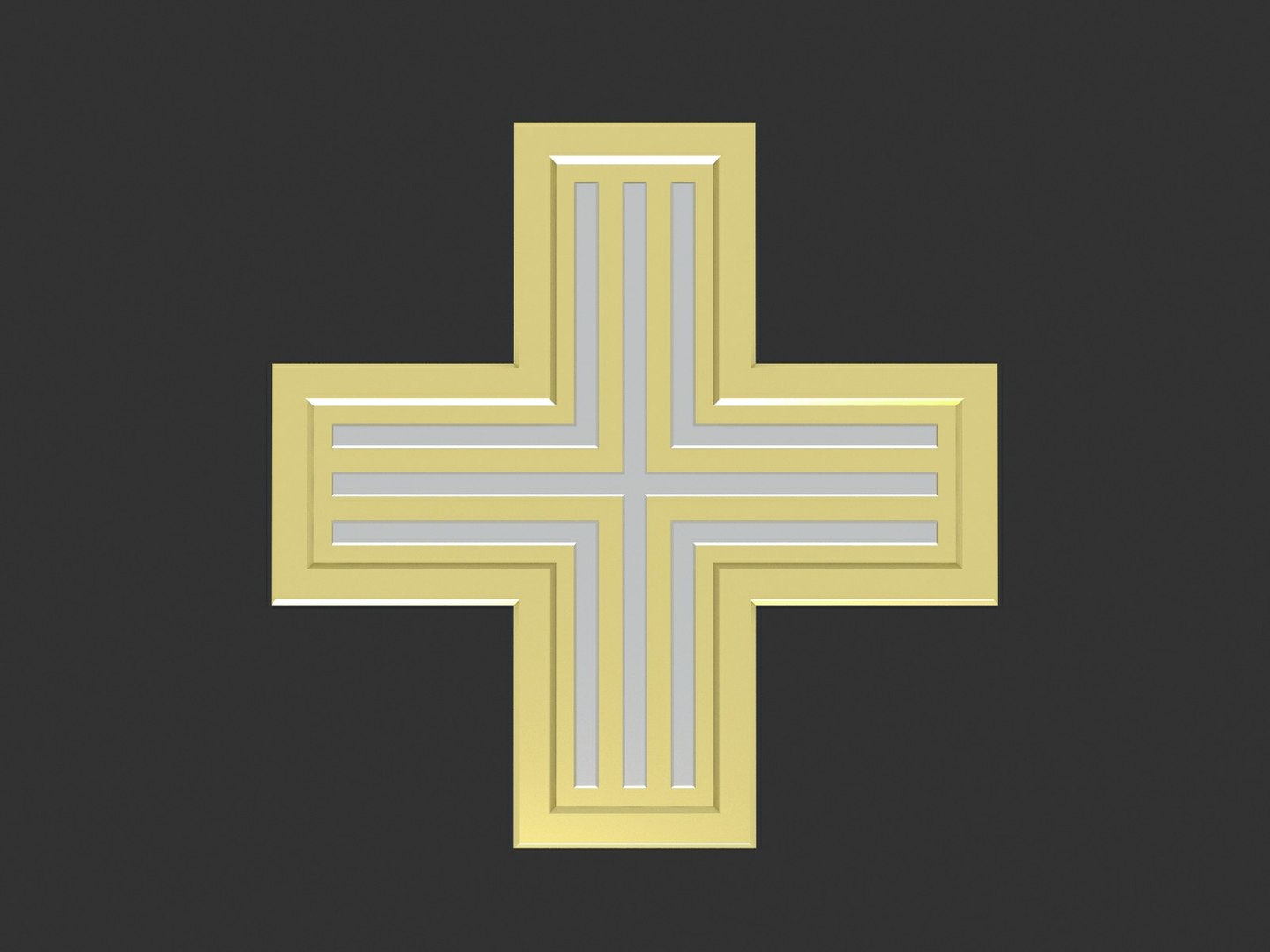 3D Cross Model - TurboSquid 1474384