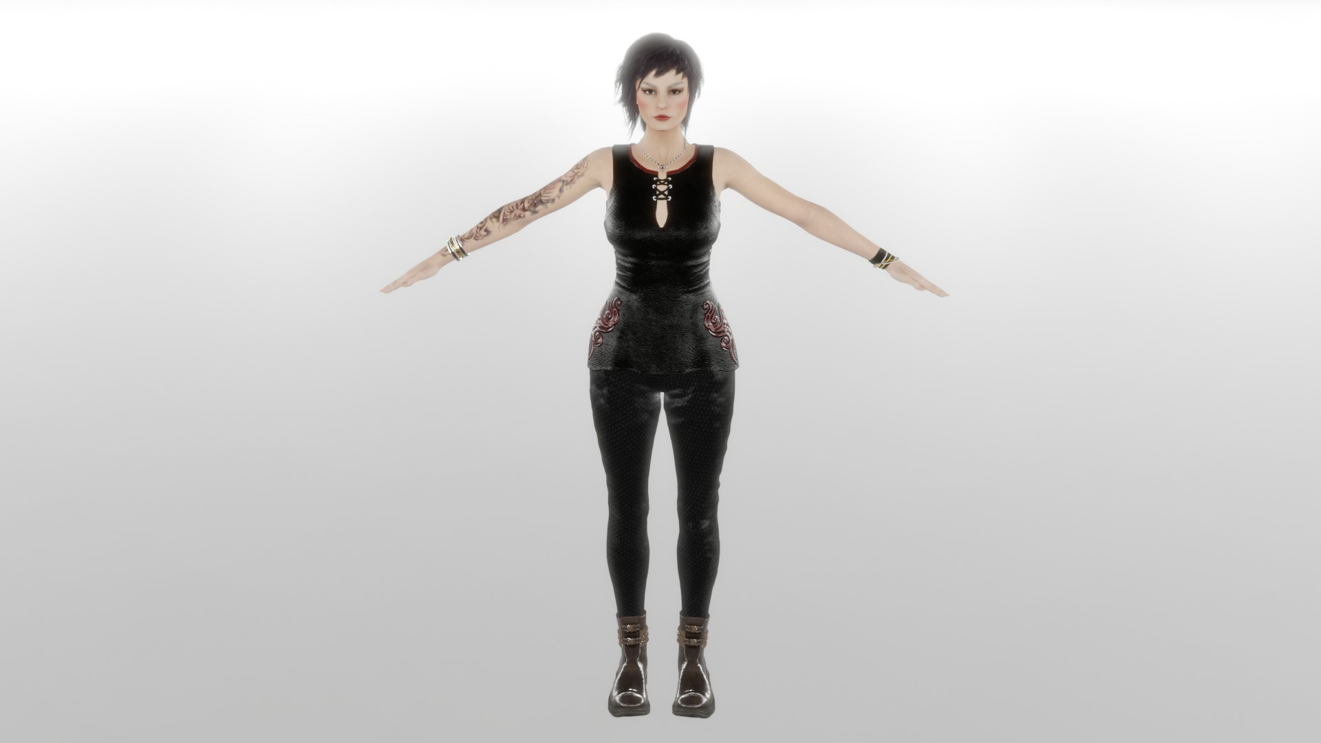 Realistic Rigged Style Woman-Eva Character 3D Model 3D - TurboSquid 2259856