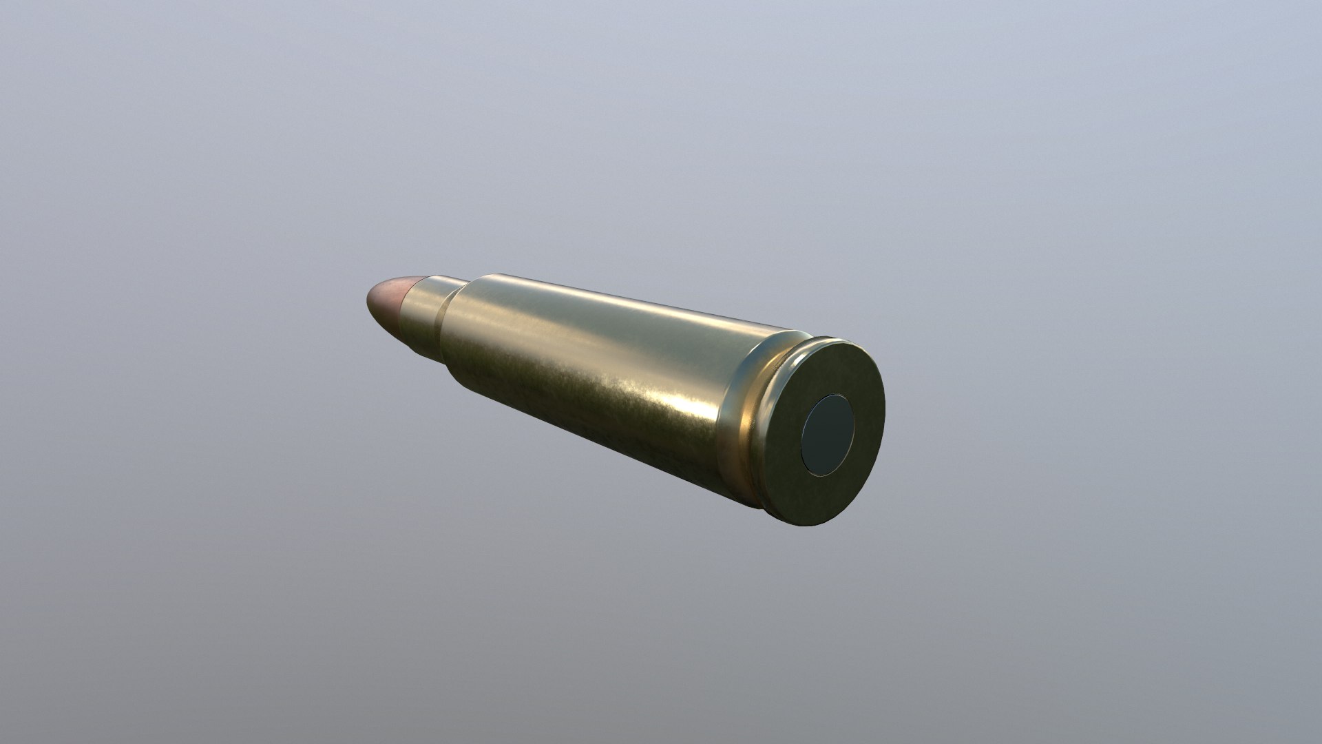 Cartridge 308 Winchester 3D Model - TurboSquid 1521053