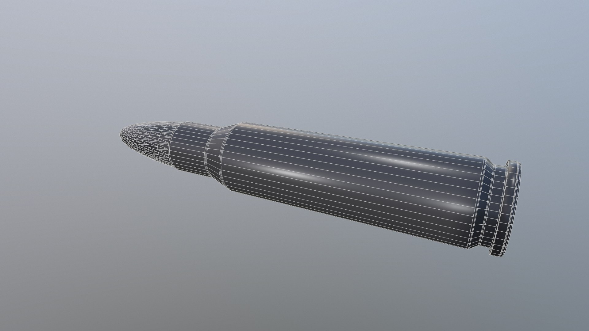 Cartridge 308 Winchester 3D Model - TurboSquid 1521053