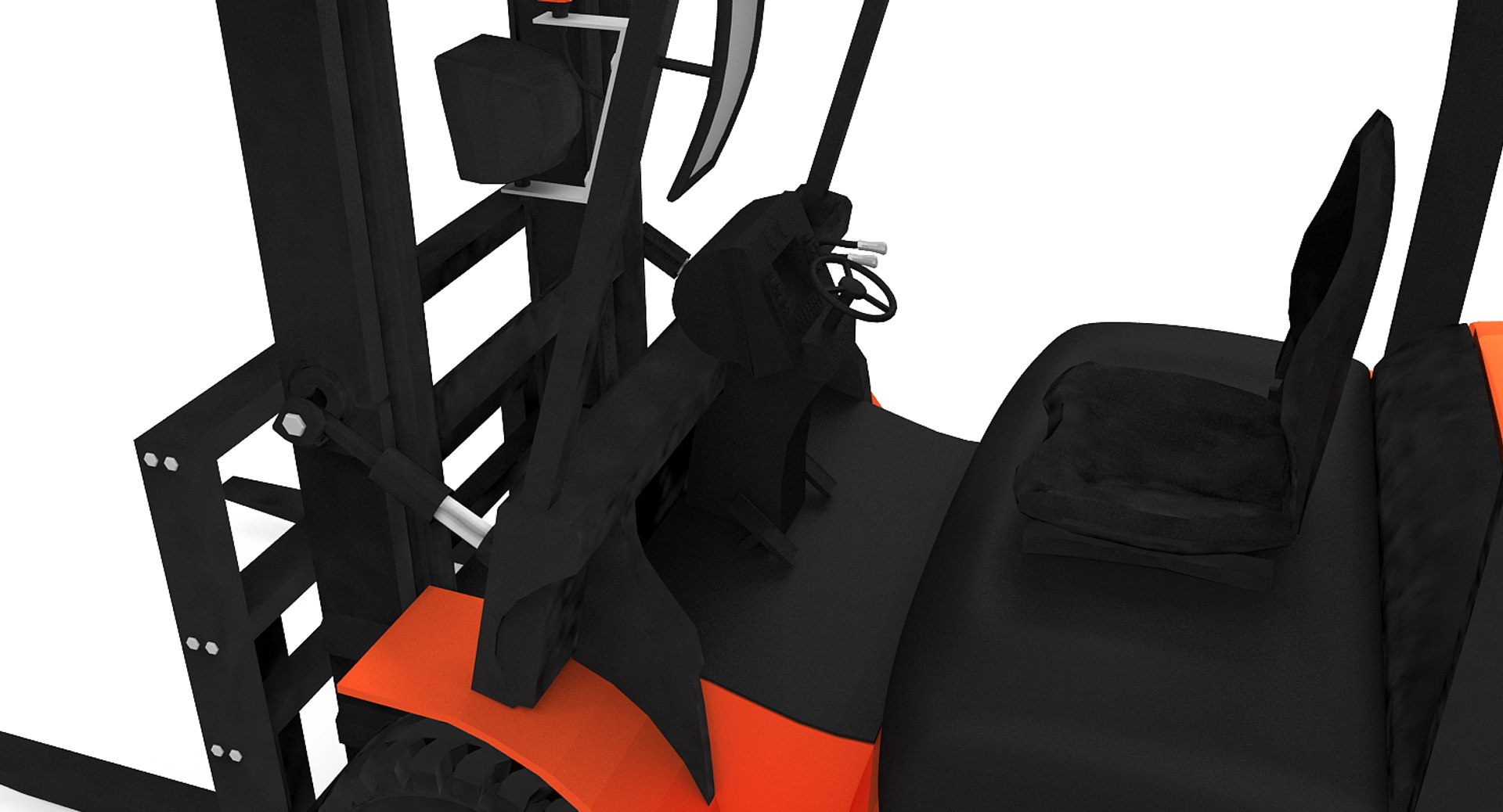 3d Model Forklift Lift Fork
