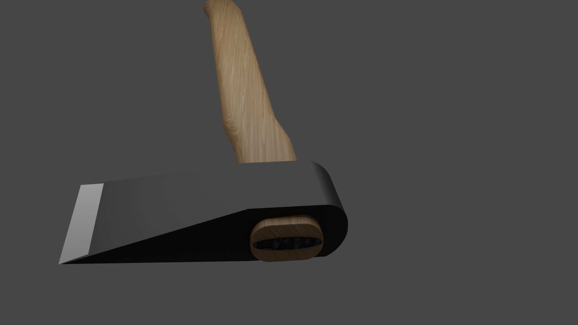 Game Ready Wood Axe Model - TurboSquid 2222748