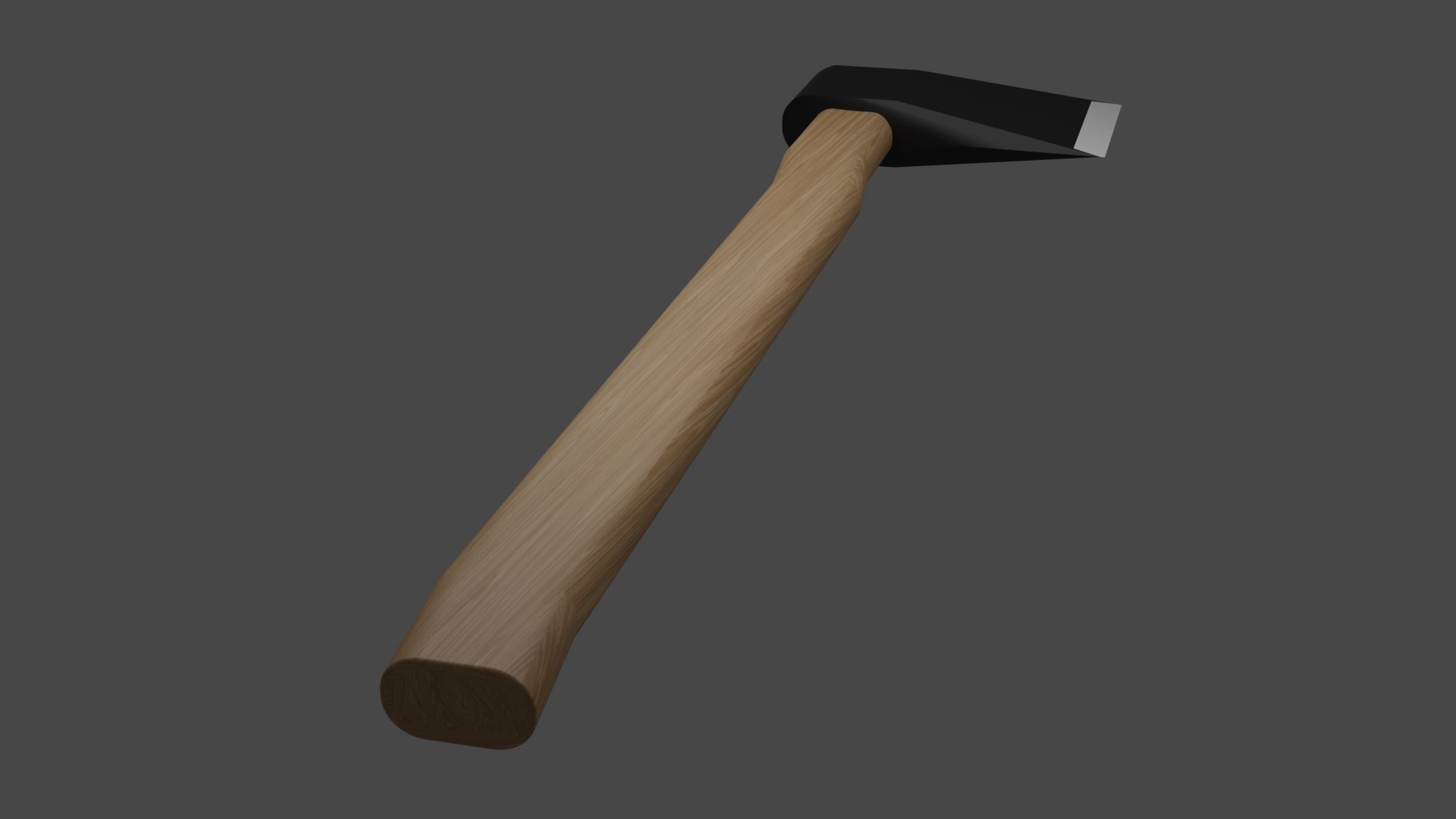 Game Ready Wood Axe Model - TurboSquid 2222748