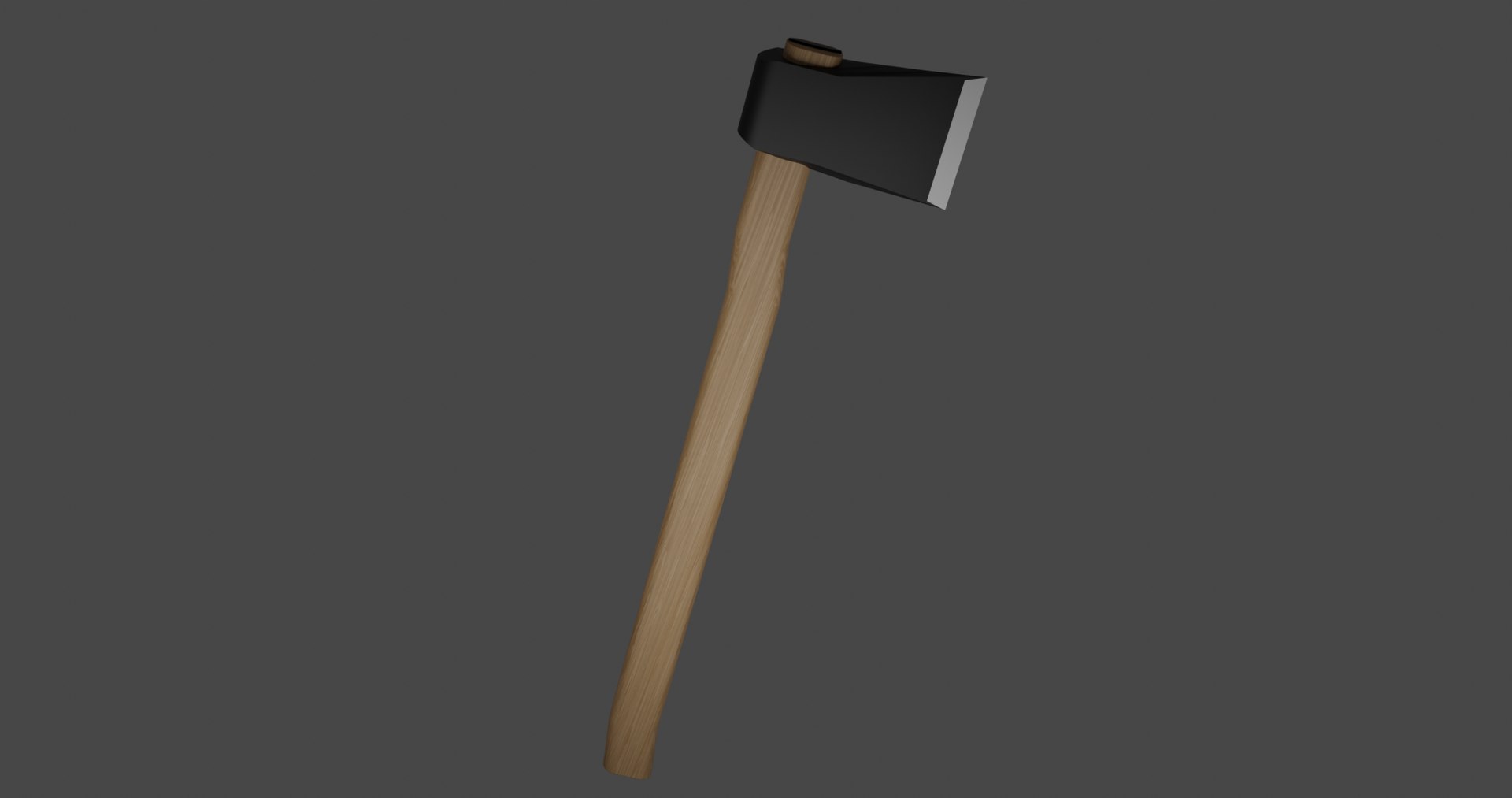 Game Ready Wood Axe Model - TurboSquid 2222748