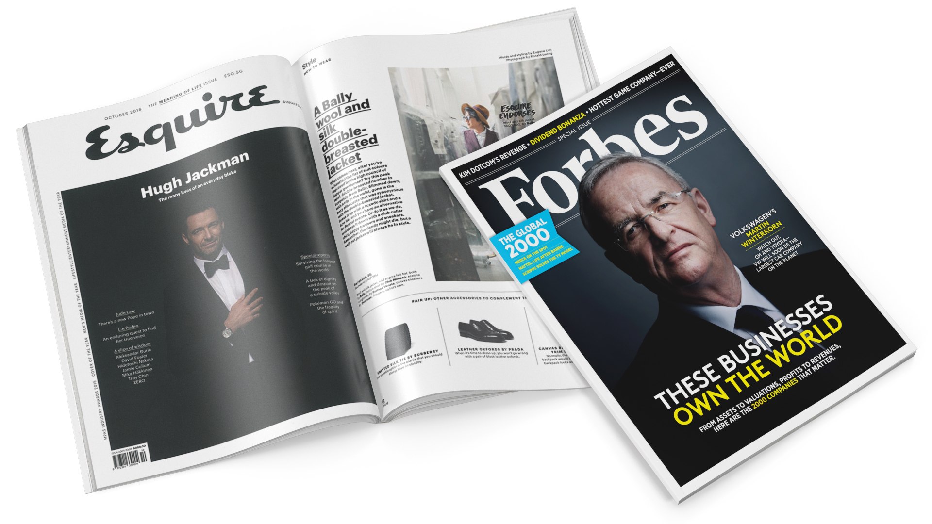 modelo 3d Esquire and Forbes Magazines - TurboSquid 2047603