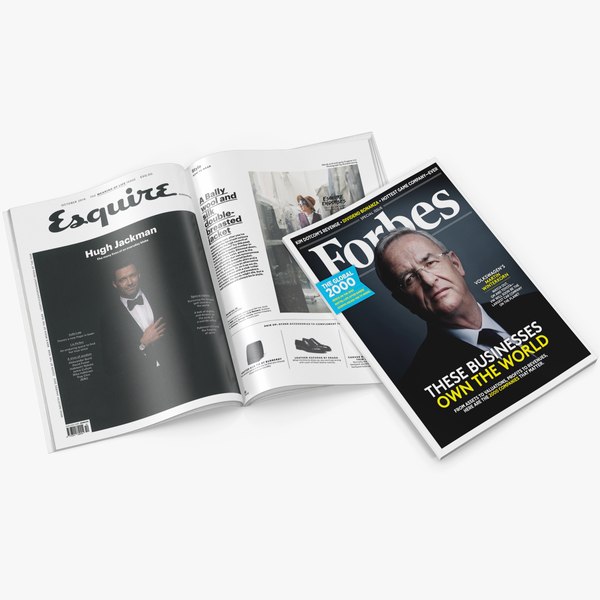 modelo 3d Esquire and Forbes Magazines - TurboSquid 2047603