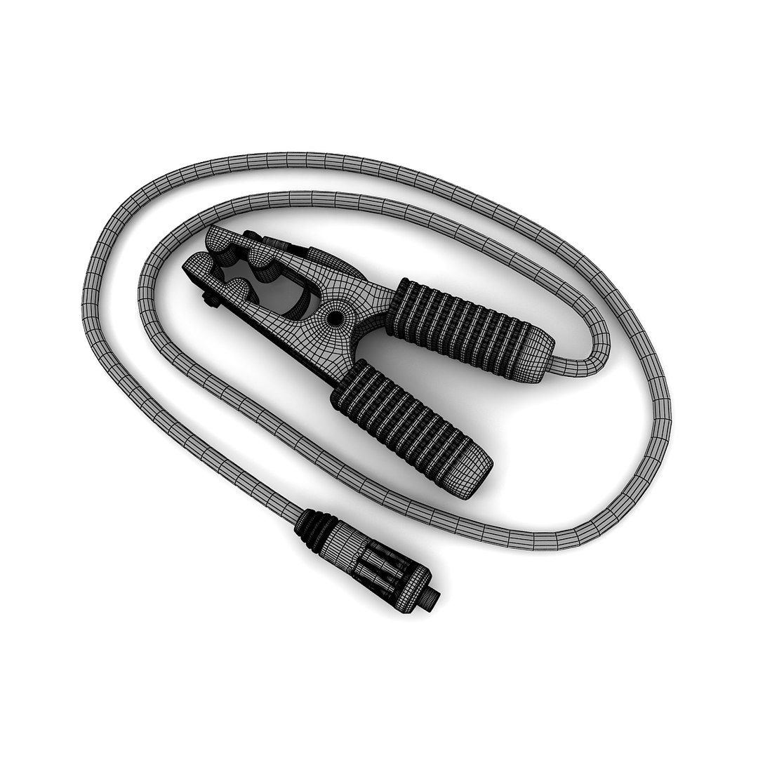 Welding Grounding Clamp Industrial 3D Model - TurboSquid 1599500