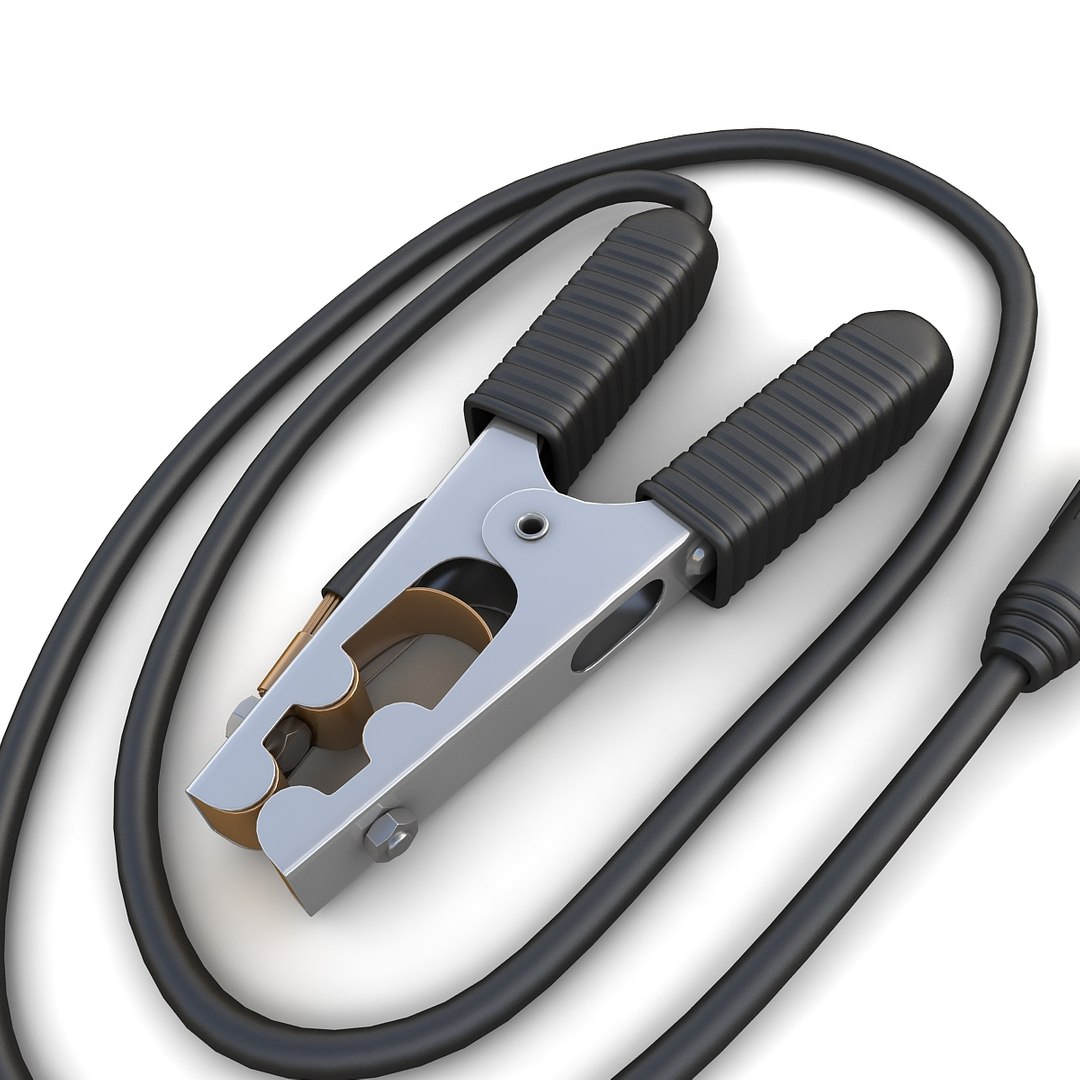 Welding Grounding Clamp Industrial 3D Model - TurboSquid 1599500