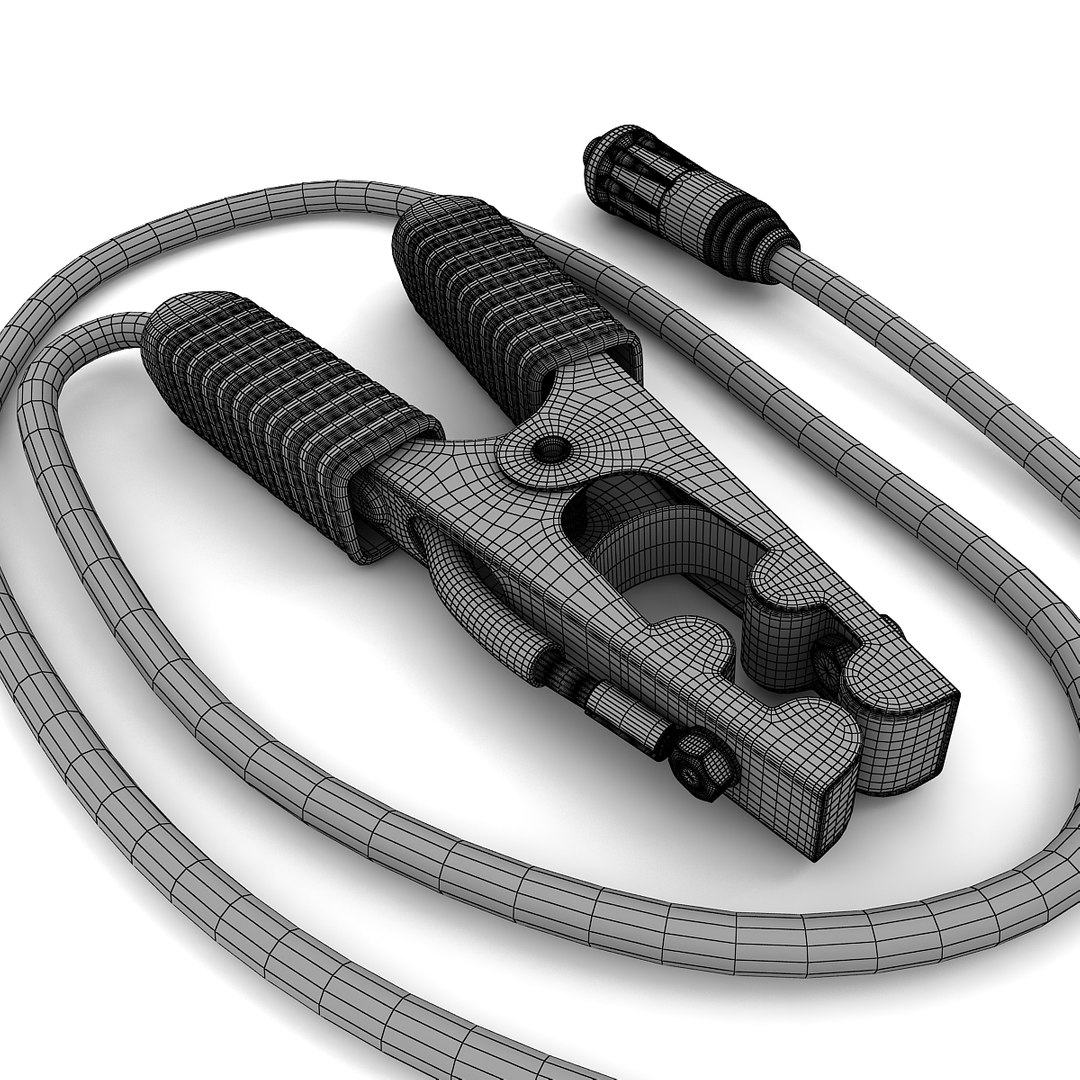 Welding Grounding Clamp Industrial 3D Model - TurboSquid 1599500