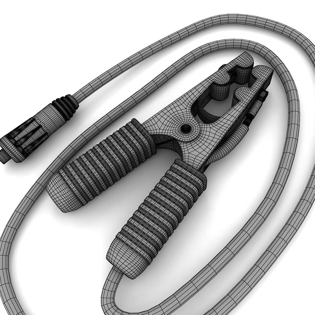 Welding Grounding Clamp Industrial 3D Model - TurboSquid 1599500