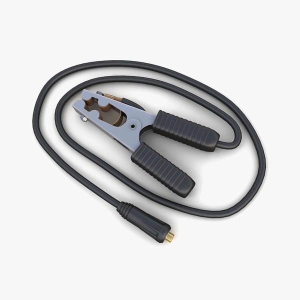 Welding grounding clamp industrial 3D model - TurboSquid 1599500