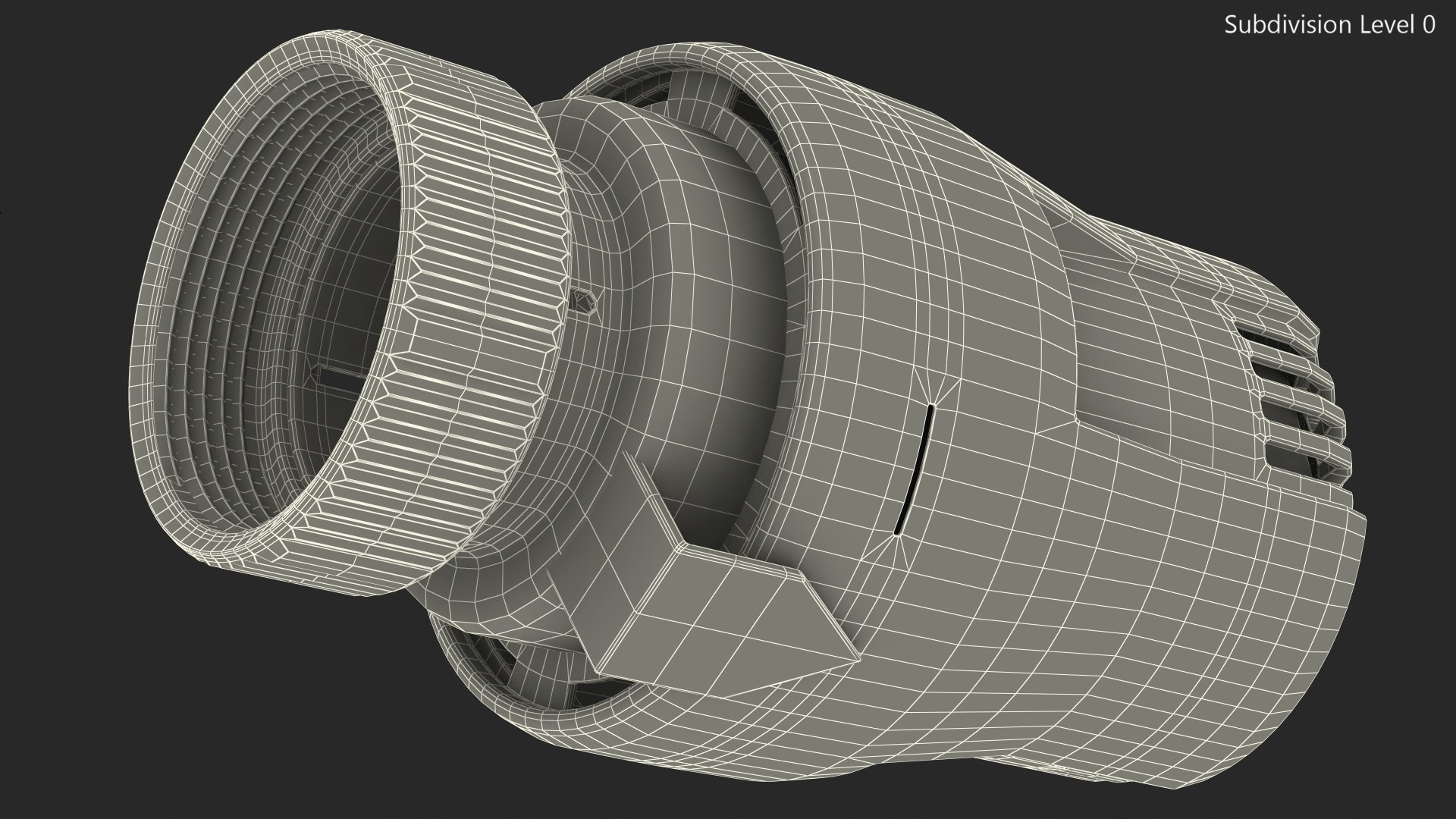 3D Thermostatic Radiator Head Ecocal Model - TurboSquid 1964670
