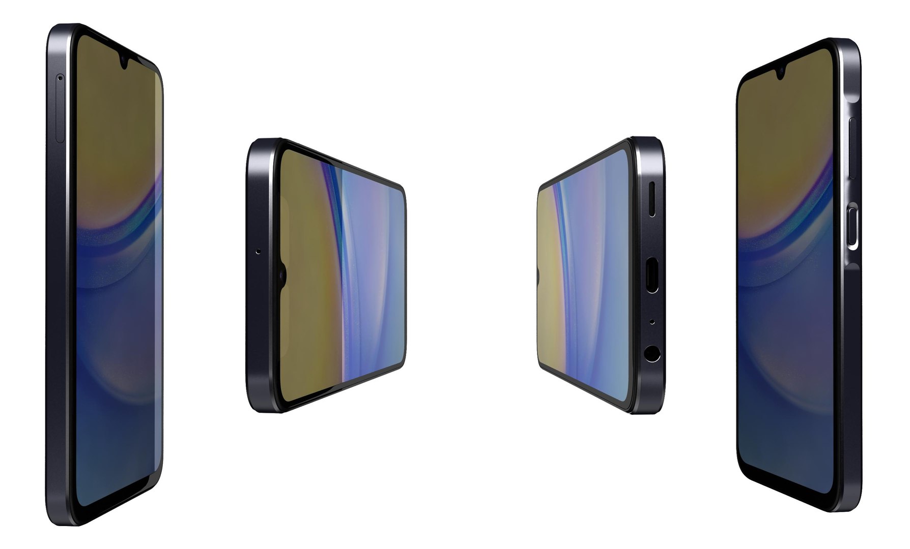 Samsung Galaxy A15 5G Brave Black 3D model - TurboSquid 2168457