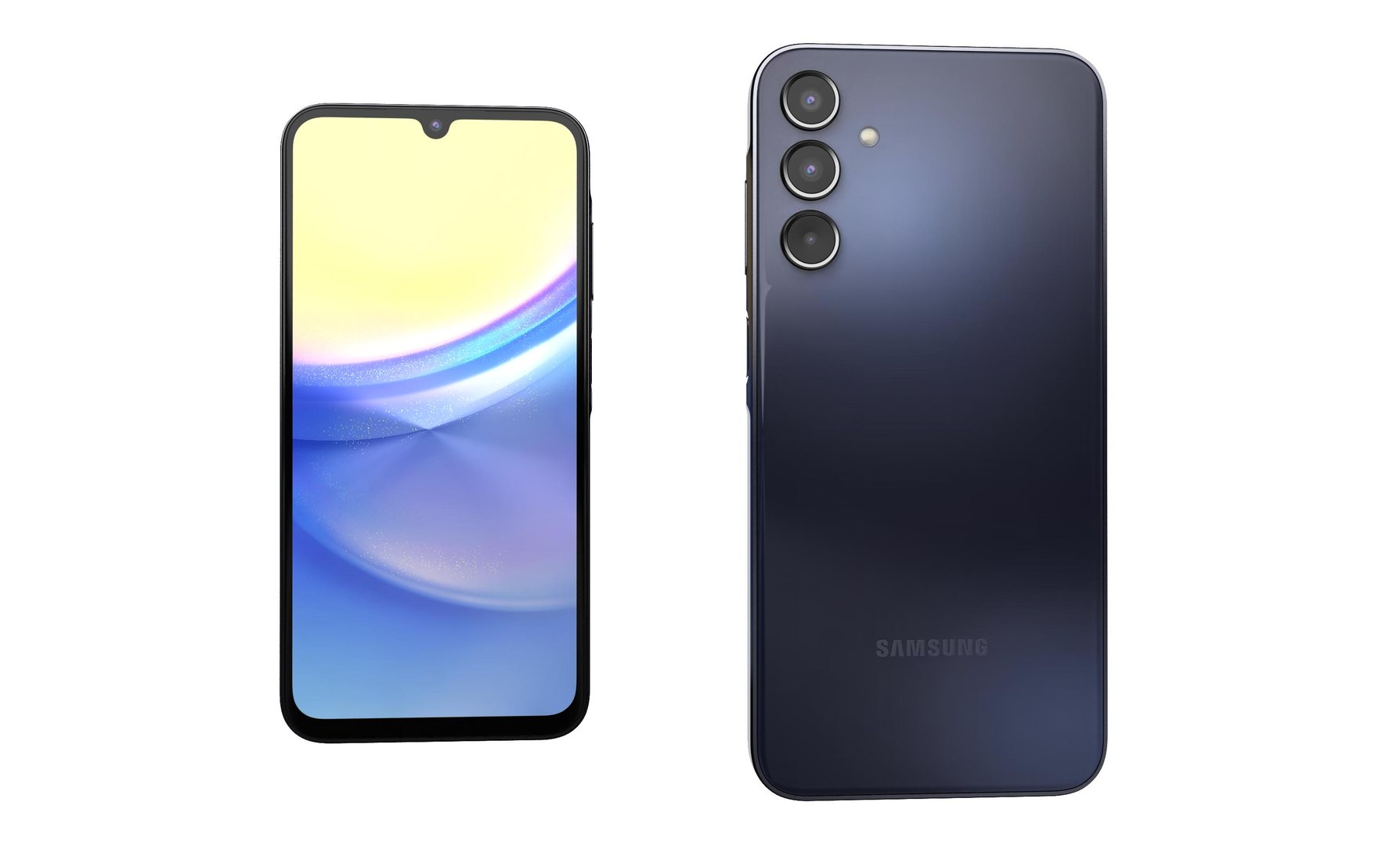 Samsung Galaxy A15 5G Brave Black 3D model - TurboSquid 2168457