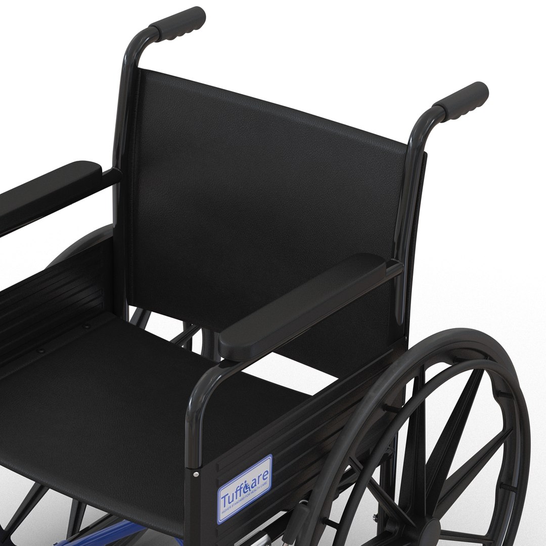 Wheelchair rigged 3D model - TurboSquid 1504109