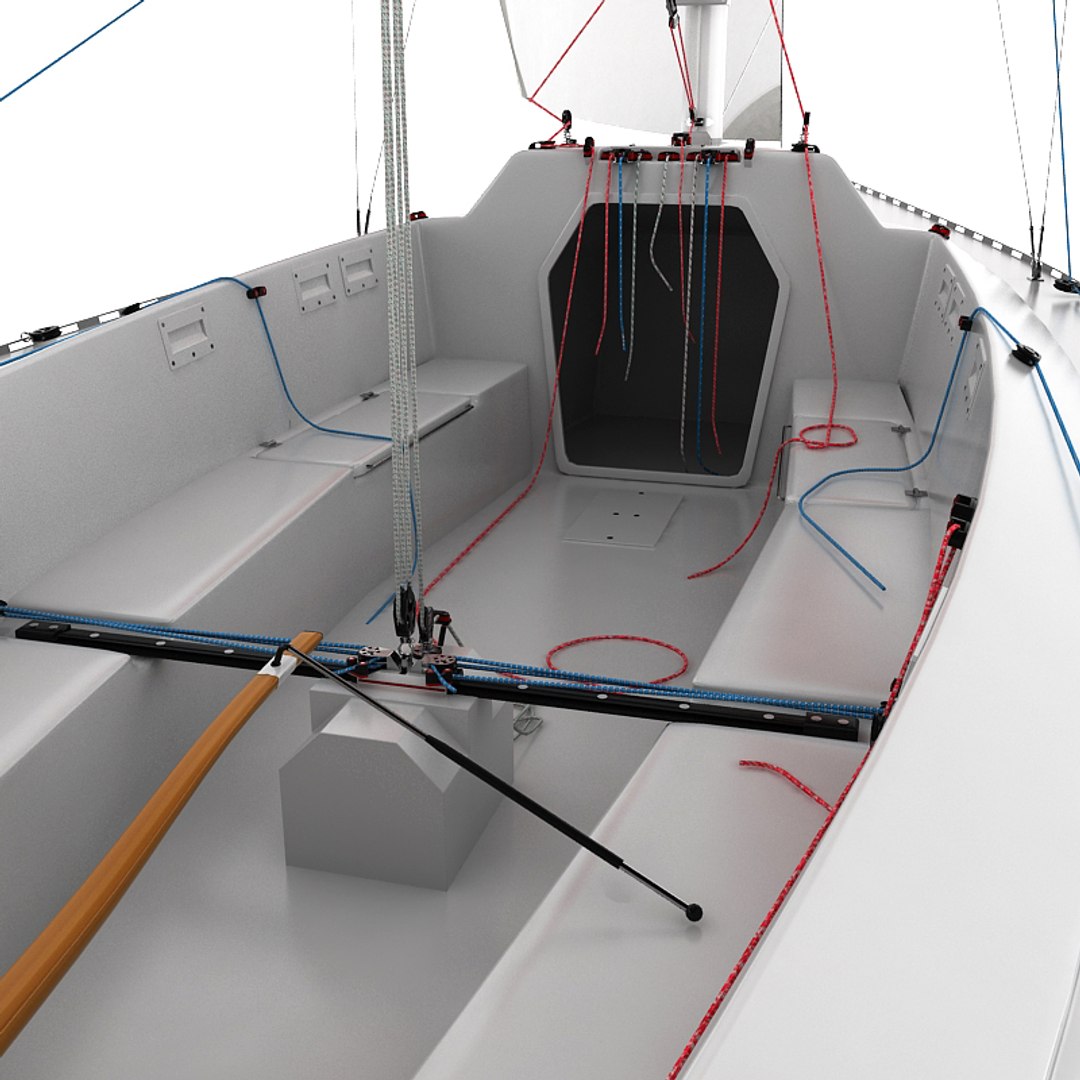 3d 3ds Keelboat Boat