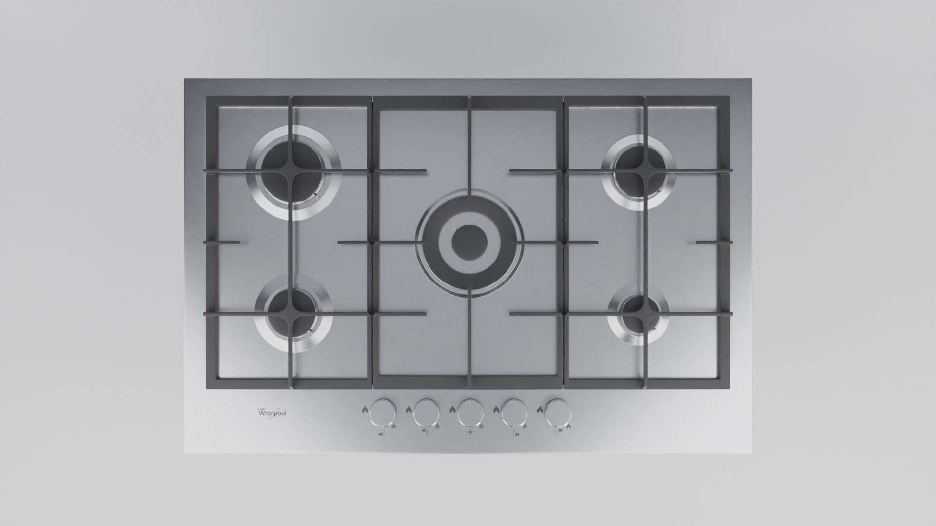 Gas Cooktop 3D Model - TurboSquid 2286037