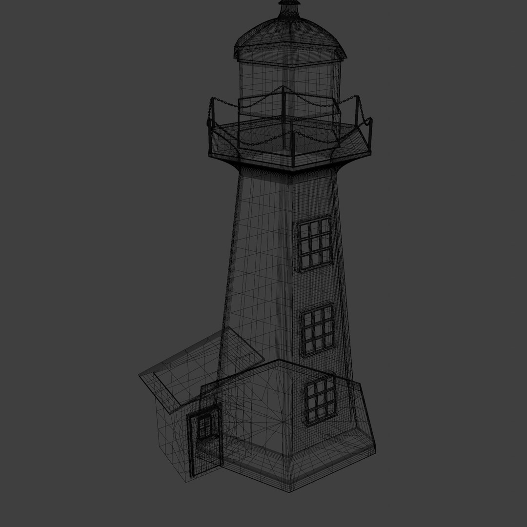 3D Lighthouse Light House Model - TurboSquid 1687093