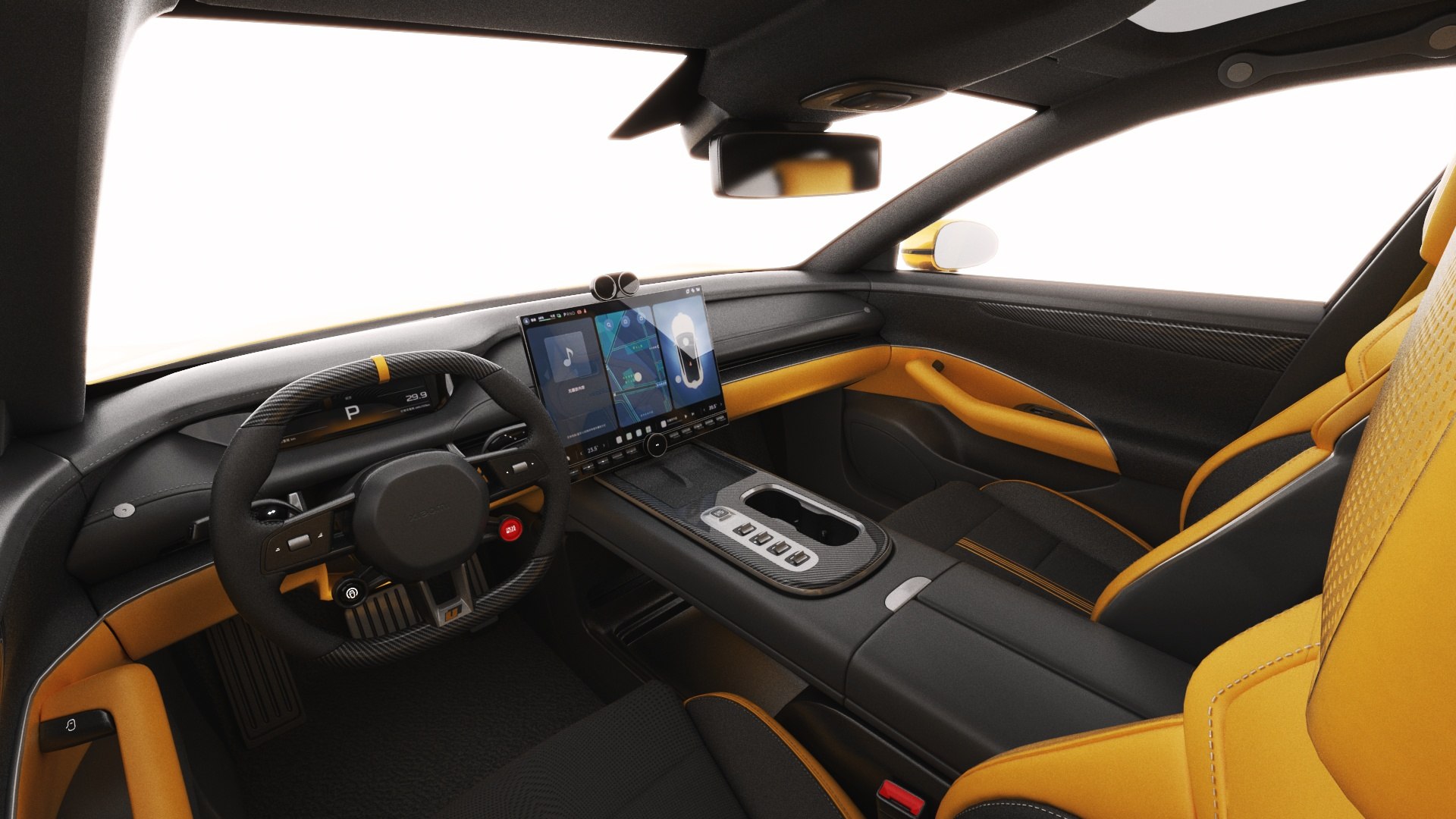 3D Xiaomi SU7 Ultra 2025 With Interior Model - TurboSquid 2381796