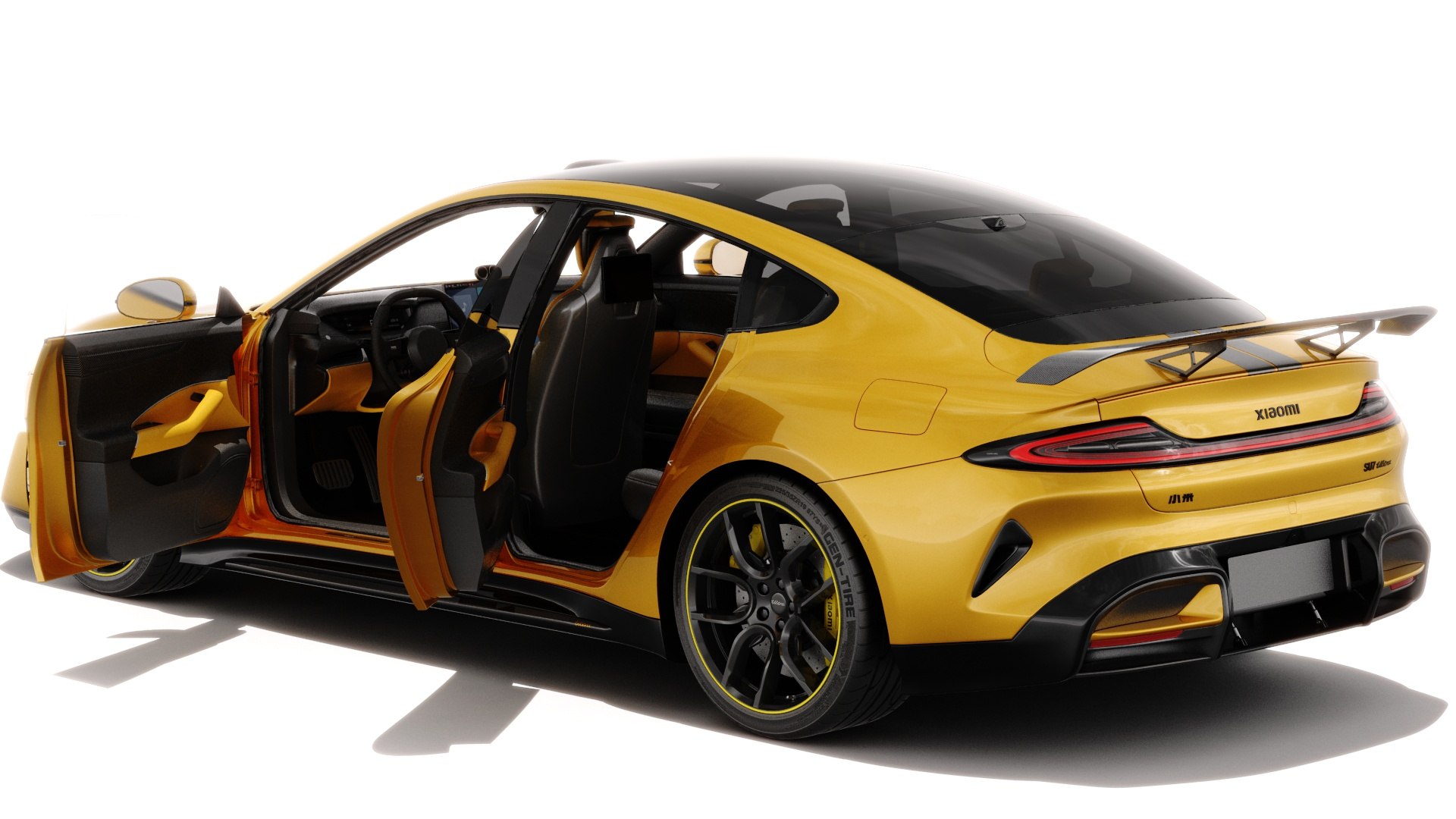 3D Xiaomi SU7 Ultra 2025 With Interior Model - TurboSquid 2381796