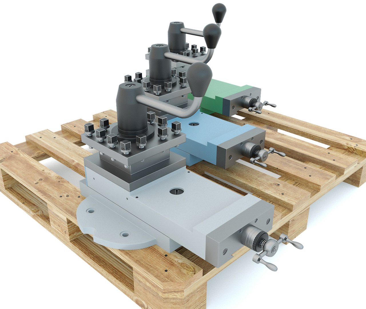 Turning Machine Tool - Support Spare Part 3D Model - TurboSquid 1808064