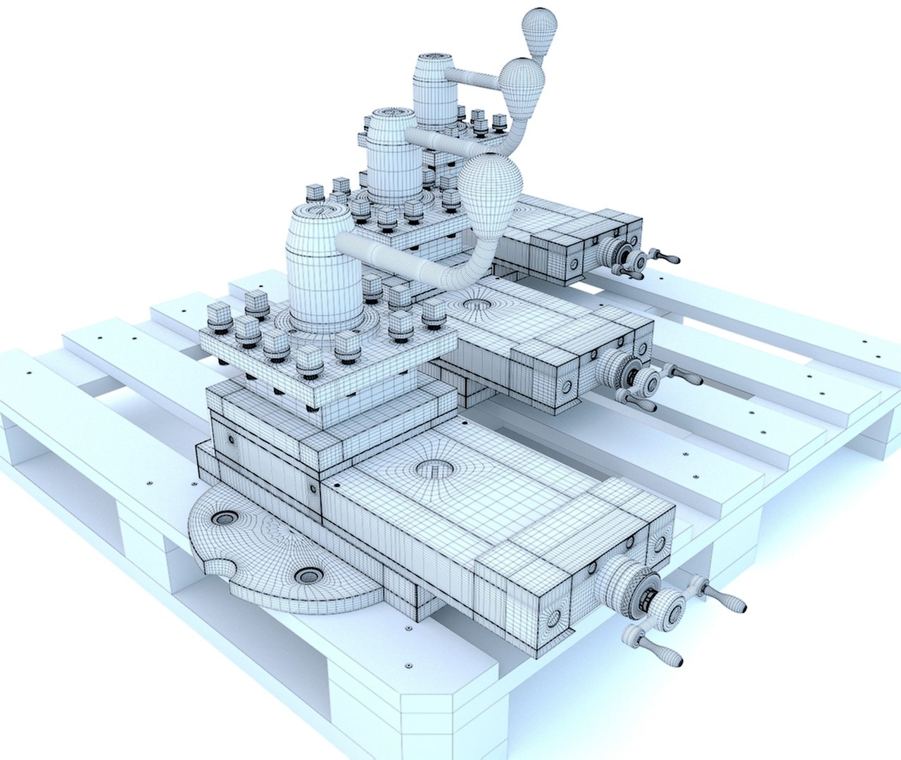 Turning Machine Tool - Support Spare Part 3D Model - TurboSquid 1808064