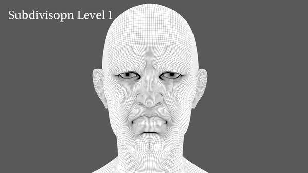 photorealistic body wounded character 3d model