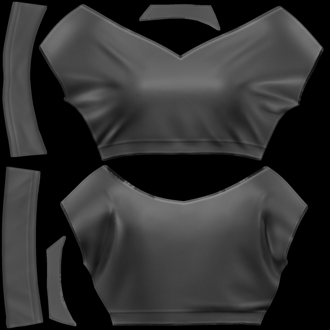 Love Outfit Top Model - TurboSquid 1838682