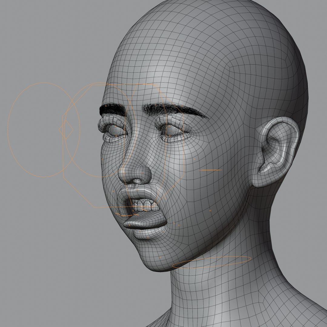Yoya Famale Character With Rig Model - TurboSquid 2324925