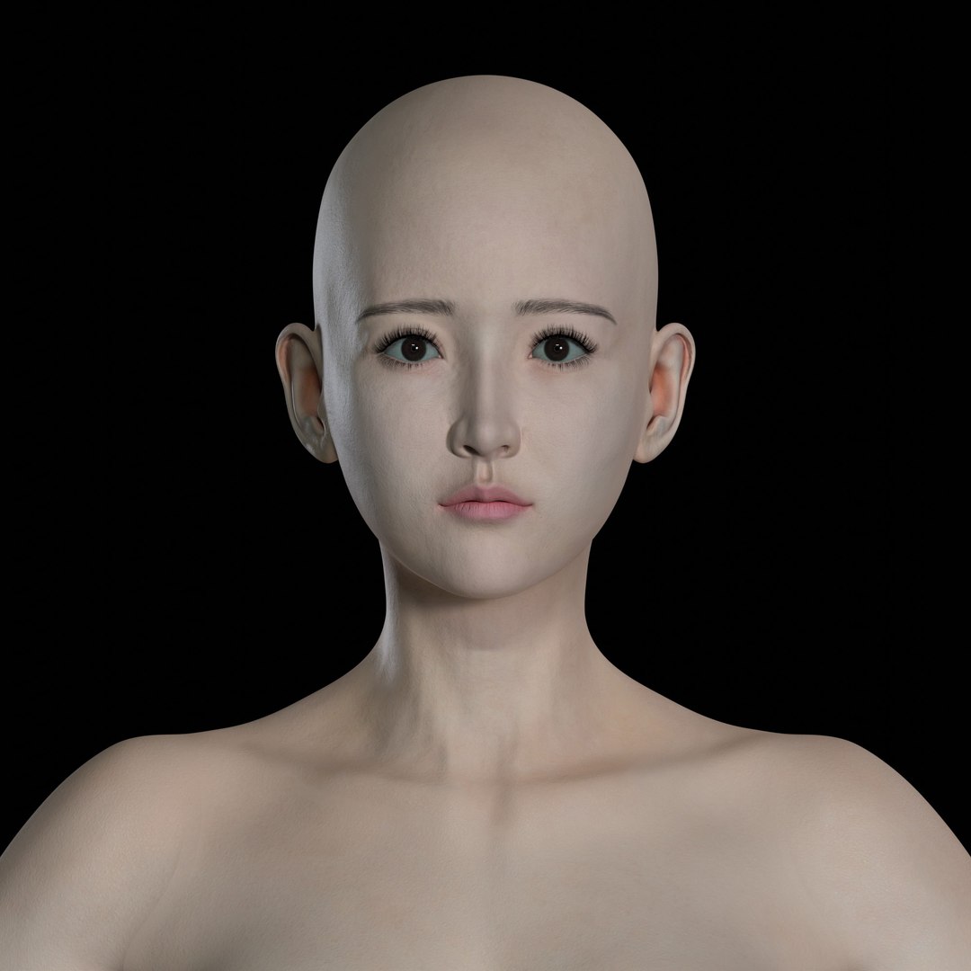 Yoya Famale Character With Rig Model - TurboSquid 2324925