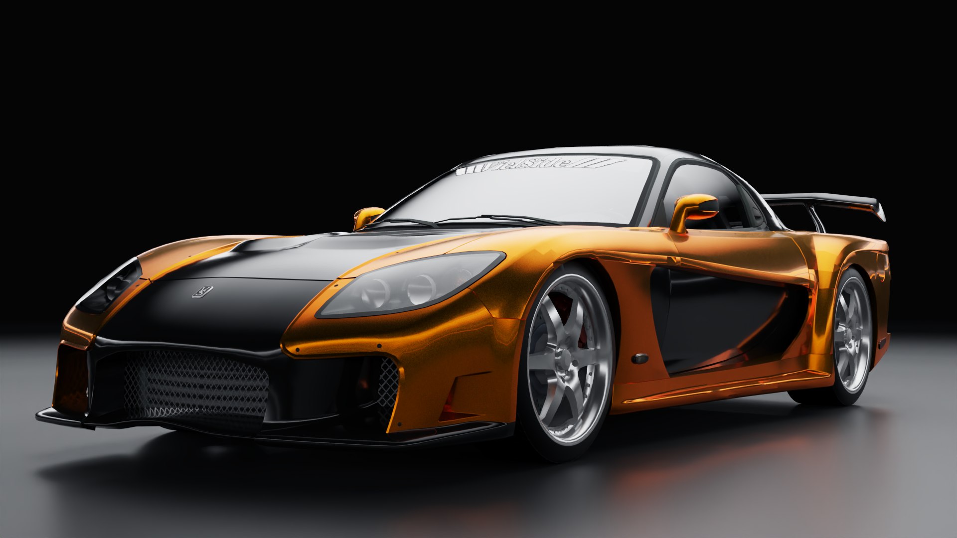 Mazda RX7 Fortune 3D Model - TurboSquid 2191580