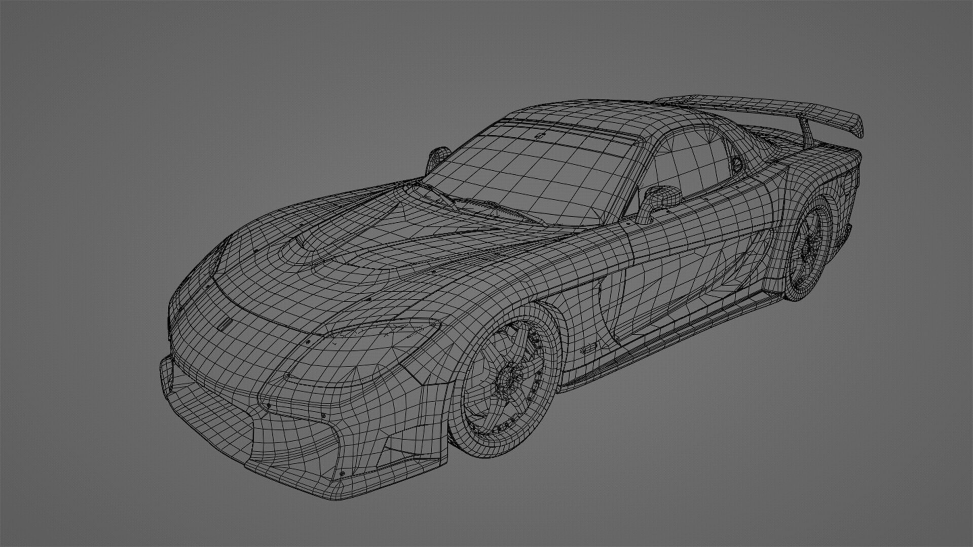 Mazda RX7 Fortune 3D Model - TurboSquid 2191580
