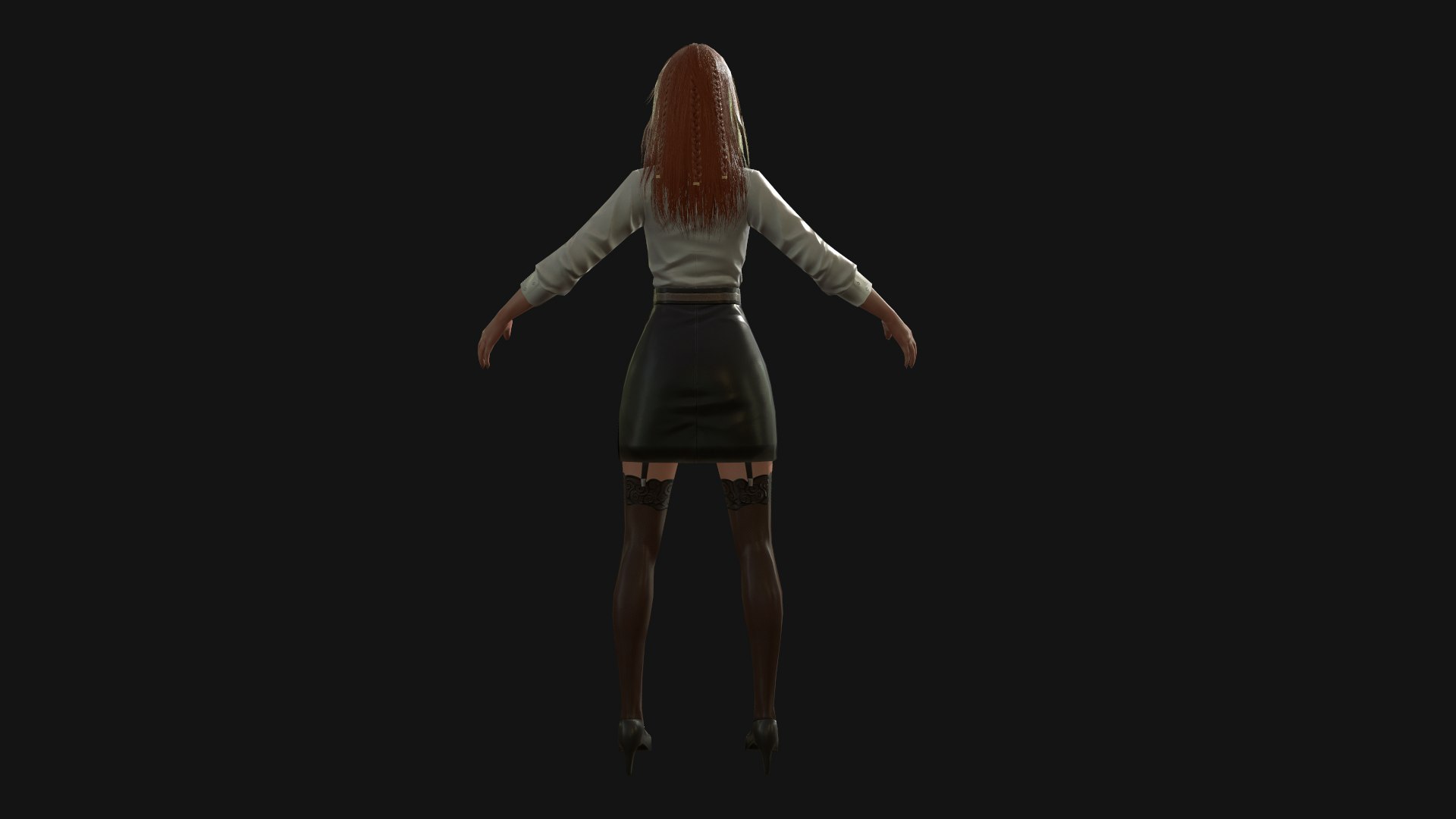 Female Teacher 3D Model - TurboSquid 2148406