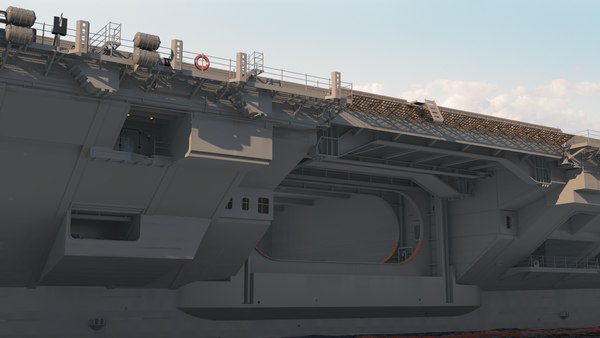 USS Gerald Ford Aircraft Carrier model - TurboSquid 1792810