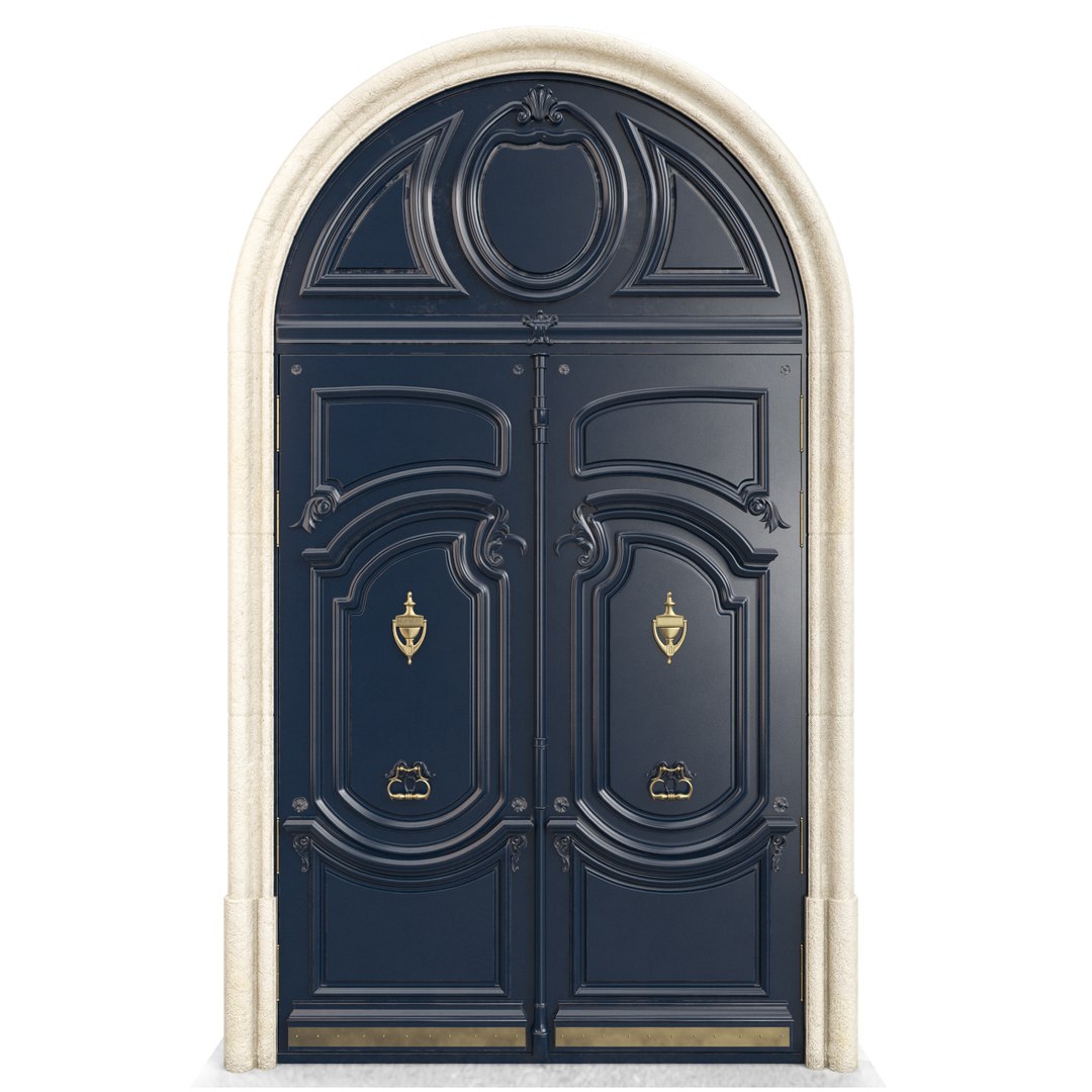 Entrance Classic Door The 96 3D - TurboSquid 2130399